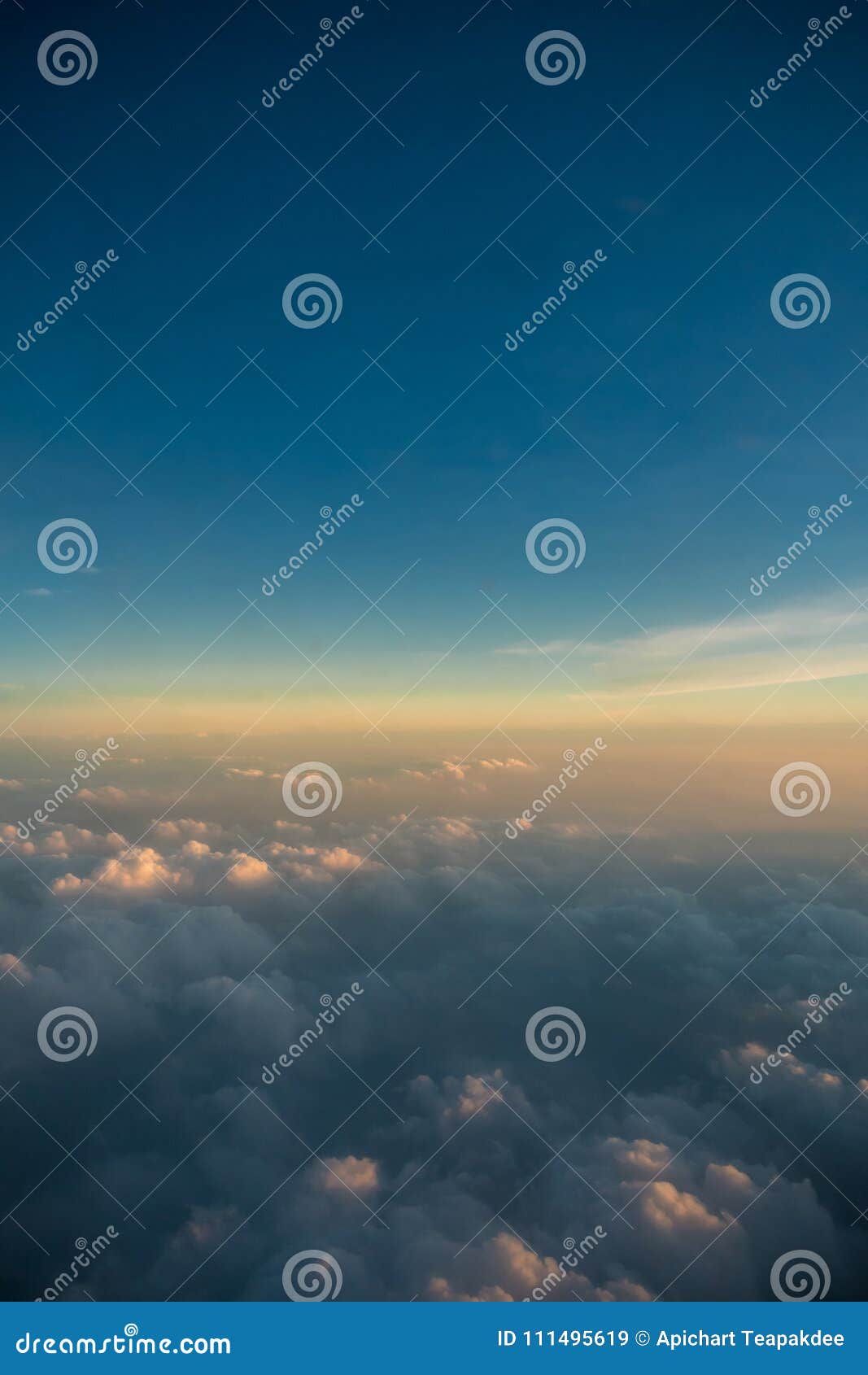 High angle view of the sky stock image. Image of angle - 111495619
