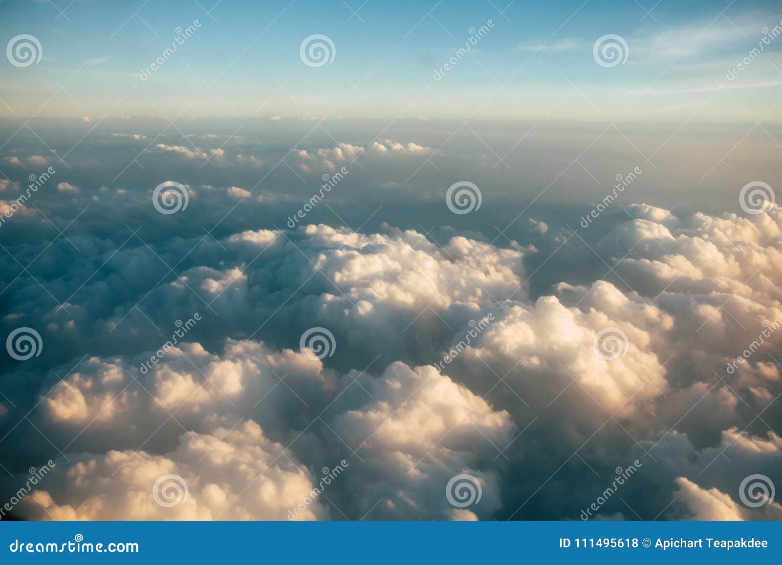 High angle view of the sky stock photo. Image of travel - 111495618