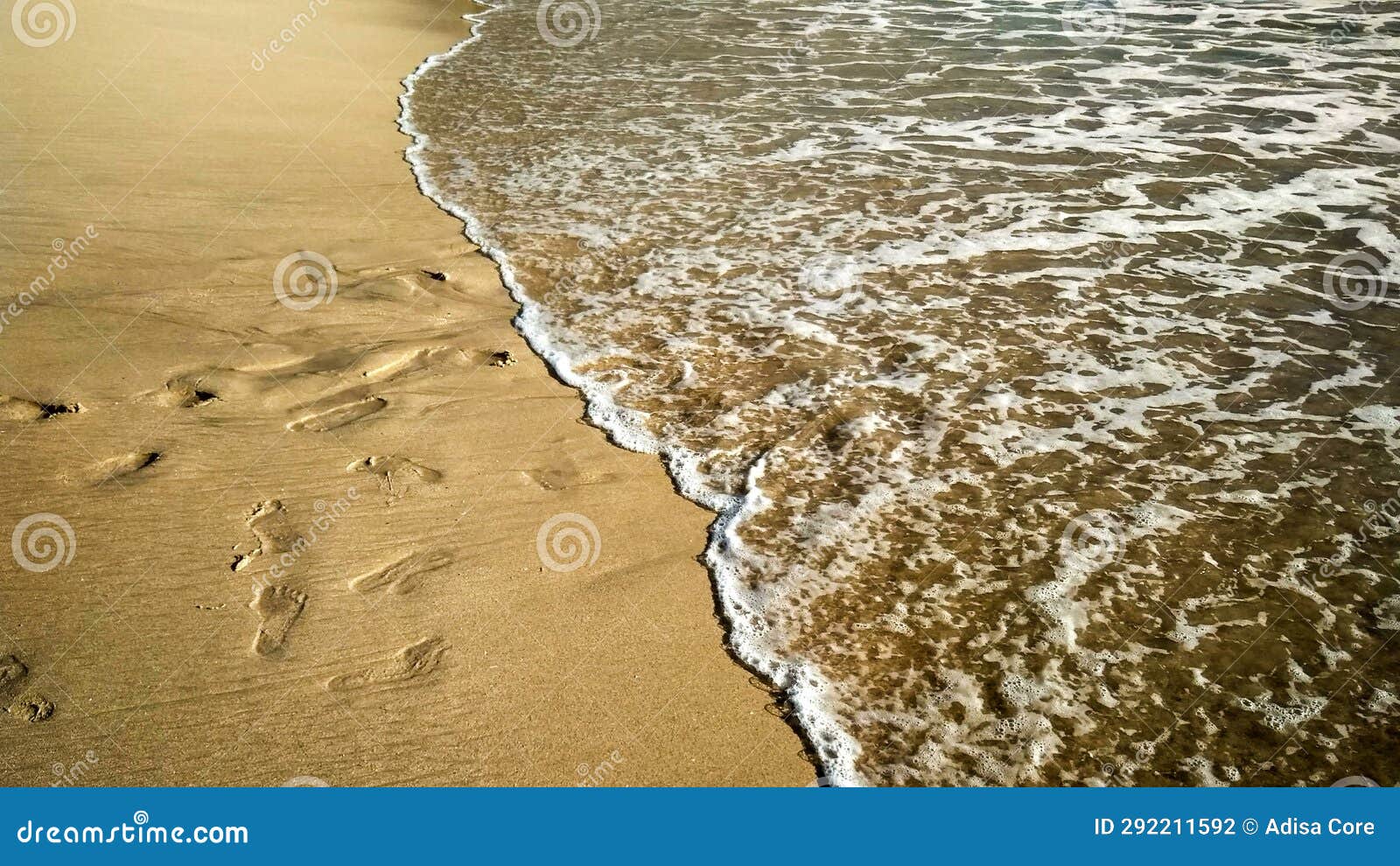 High Angle View of Waves on Shore at Beach Stock Photo - Image of angle ...
