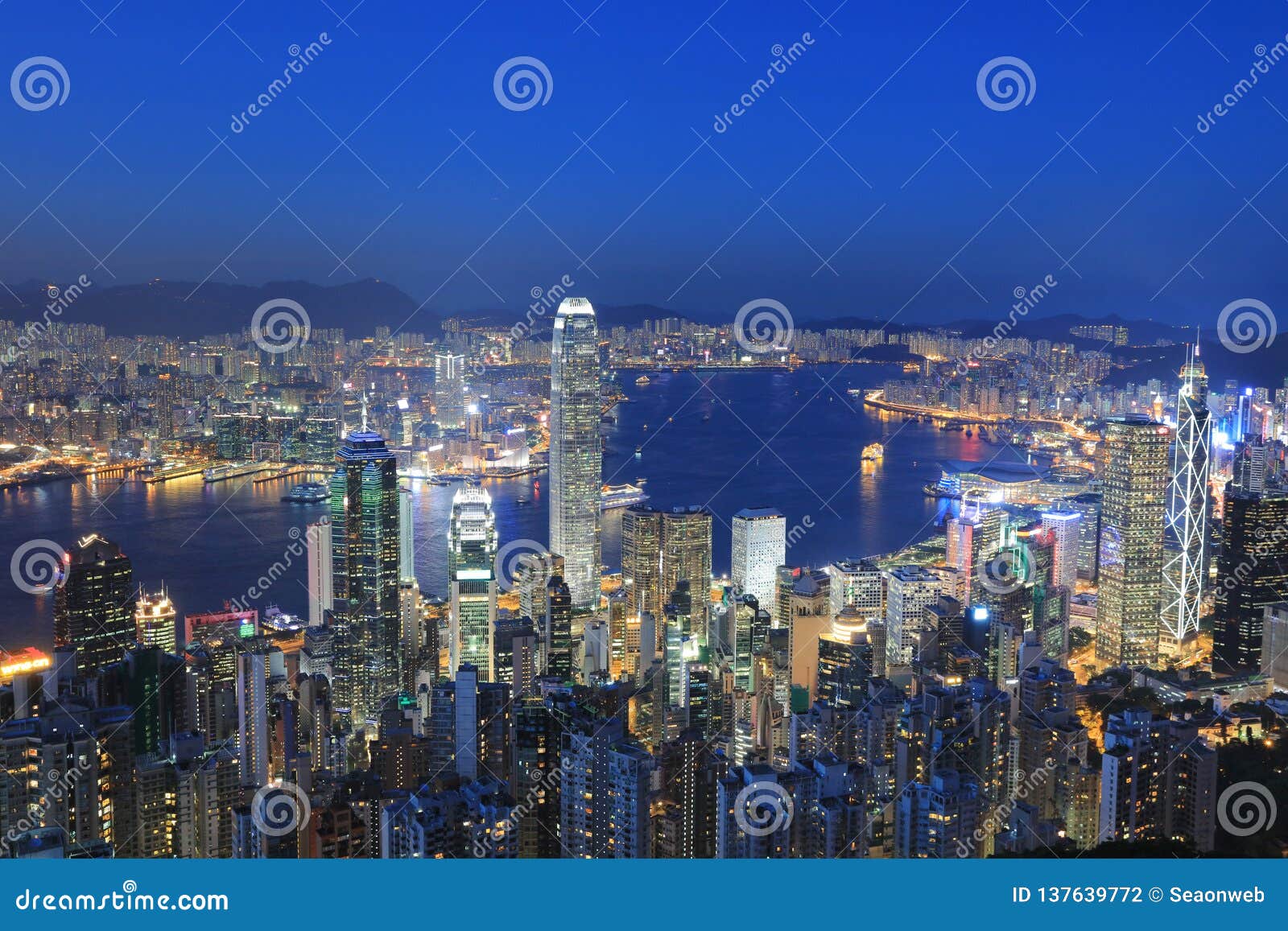 High Angle Viewpoint in Hong Kong Editorial Photography - Image of ...