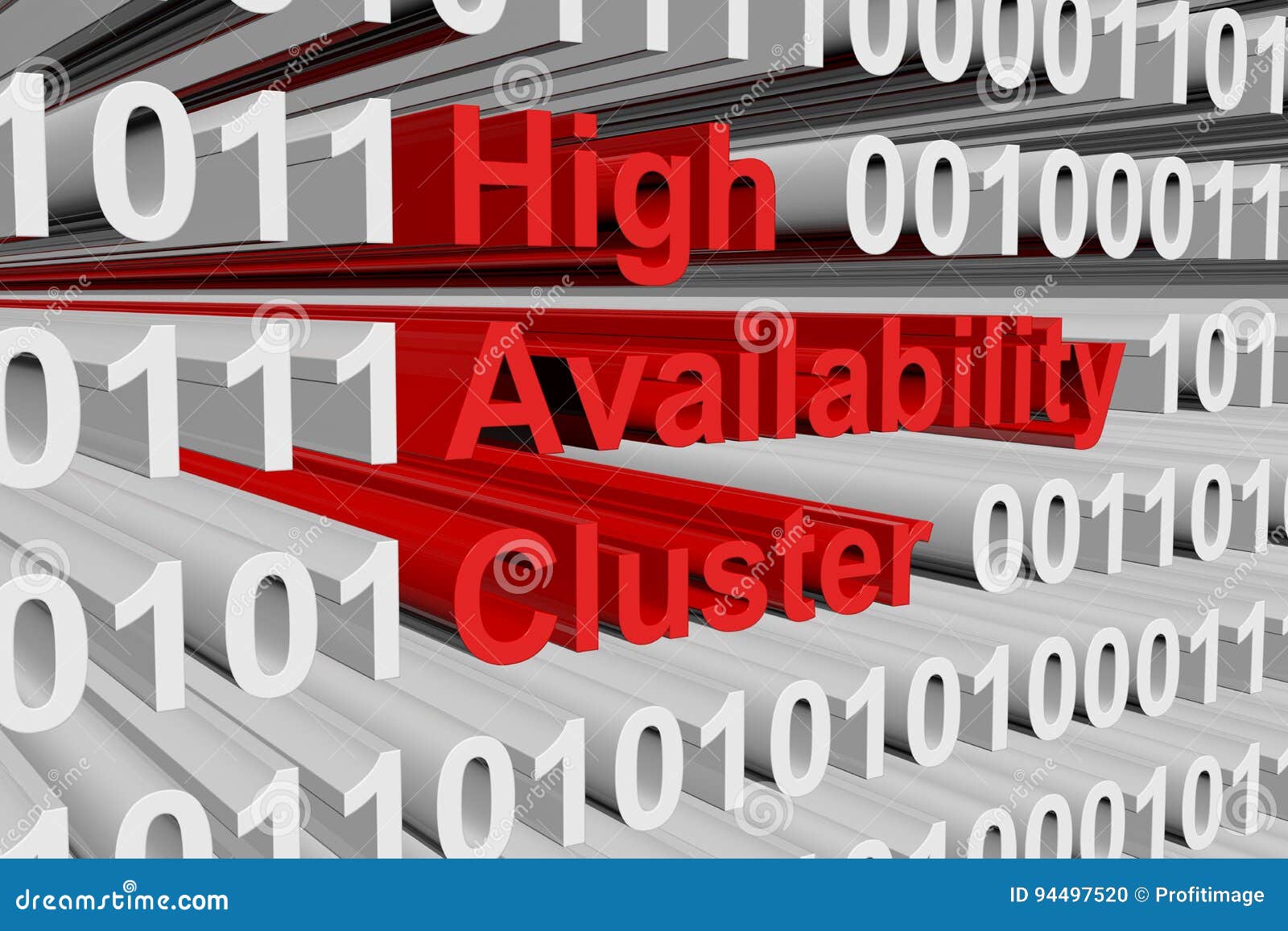High Availability Cluster Stock Illustration | CartoonDealer.com #94497520