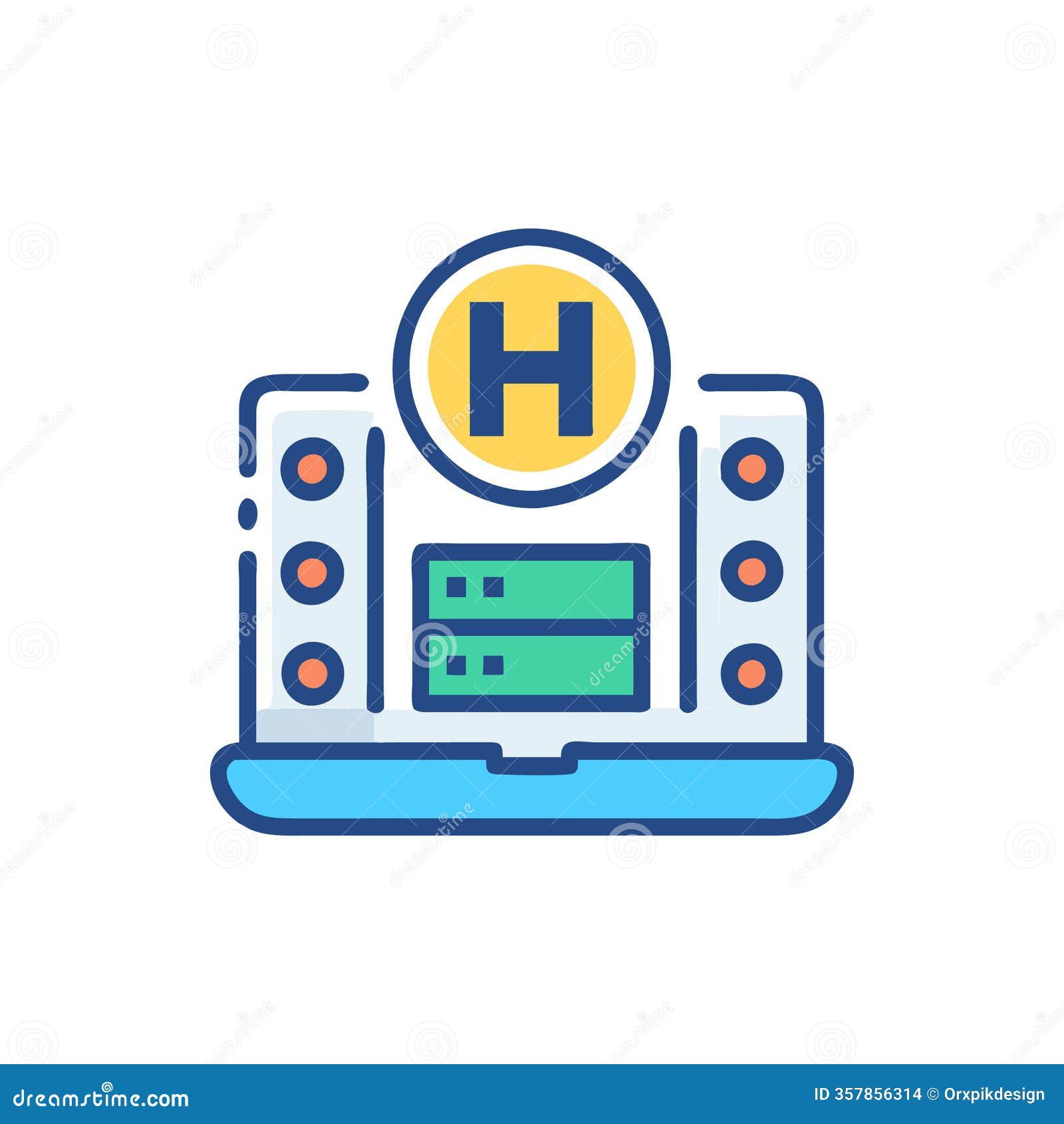 High Availability System Icon Stock Illustration - Illustration of ...