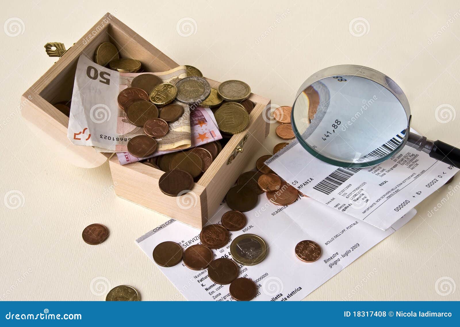 High bill stock photo. Image of concern, number, calculating - 18317408