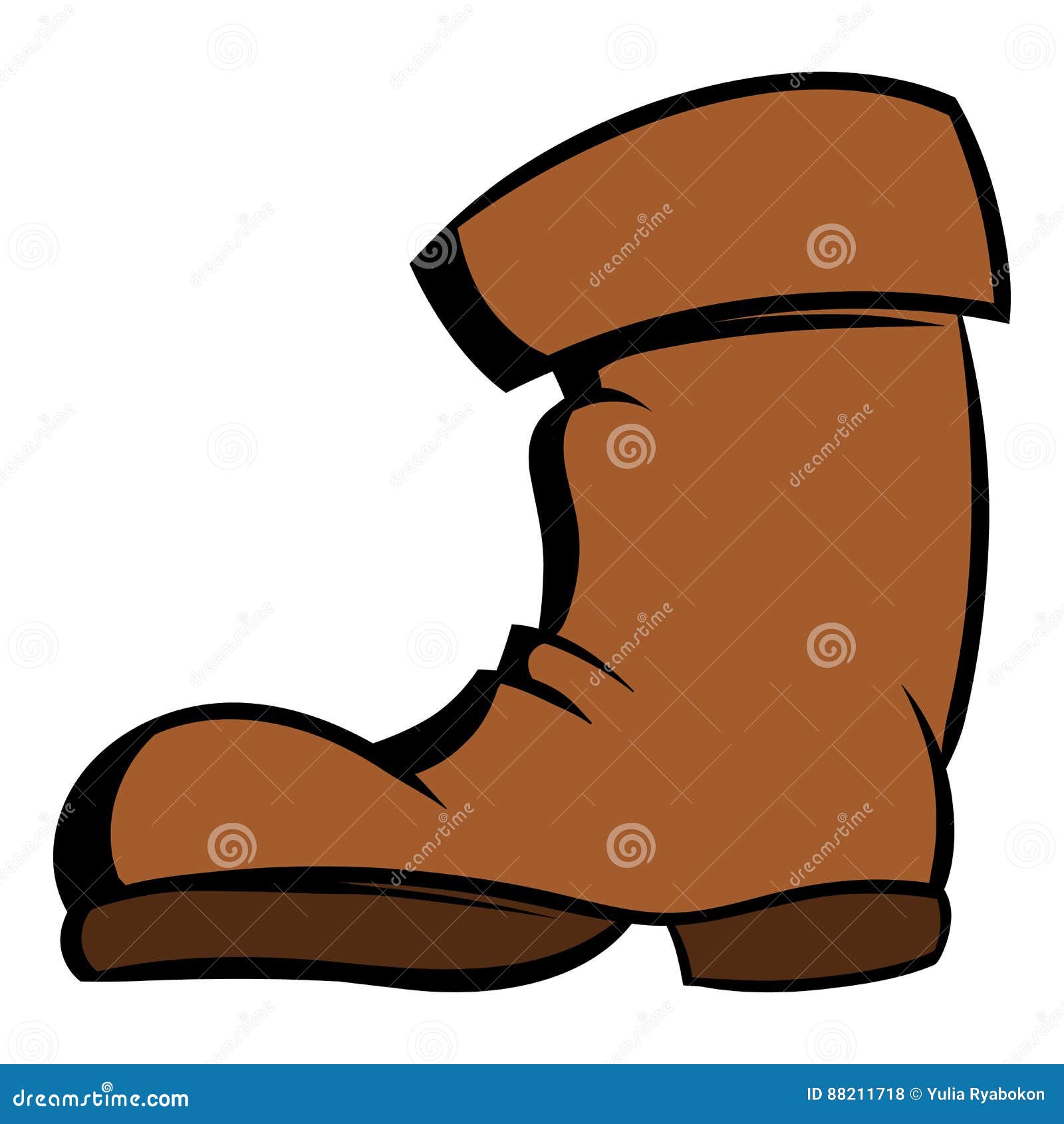 High boots icon cartoon stock vector. Illustration of heels - 88211718