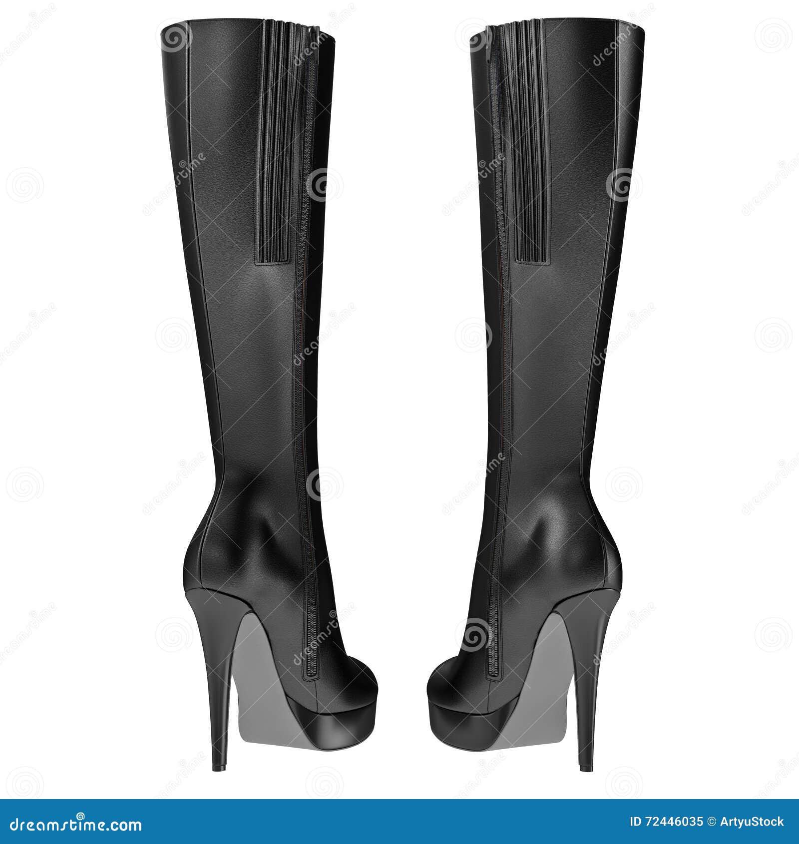 Black Heel Shoe Sketch In Pop Art On Black Striped Background Cartoon ...