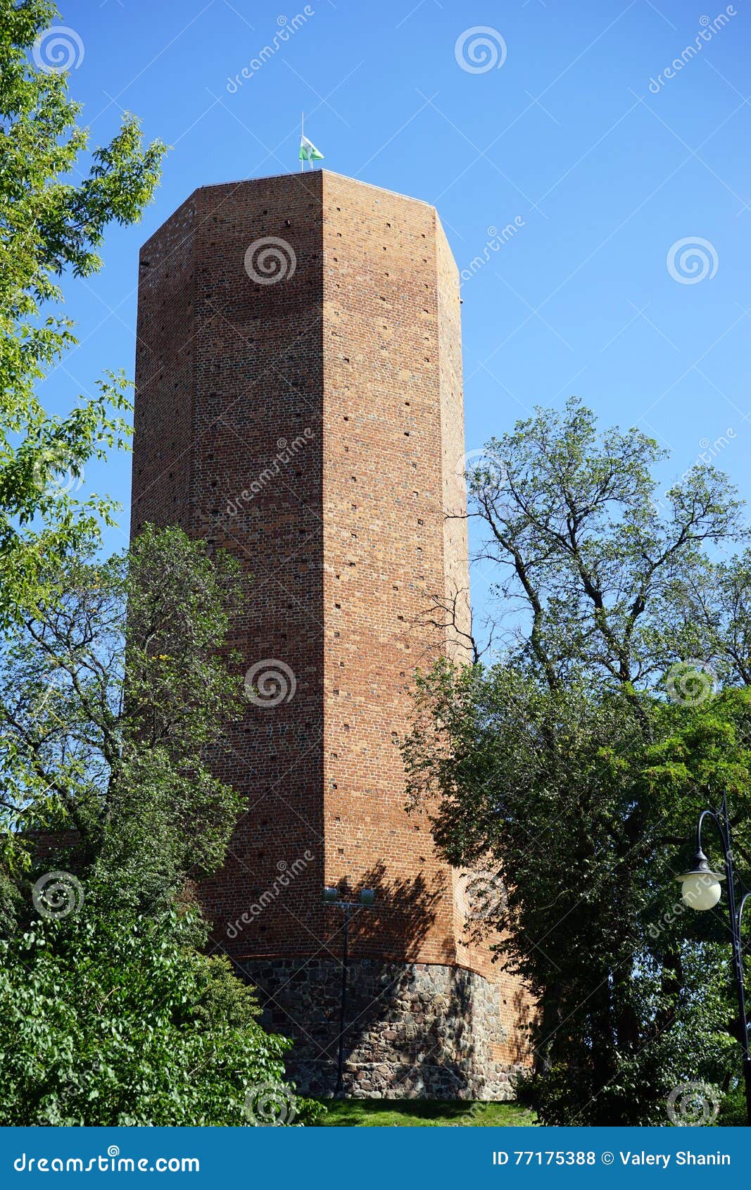 Mud Brick Tower Houses Town Of Shibam, Hadramaut Valley, Yemen. Stock ...