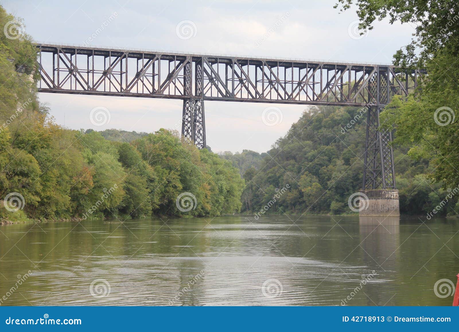 High Bridge stock image. Image of industrial, train, high - 42718913