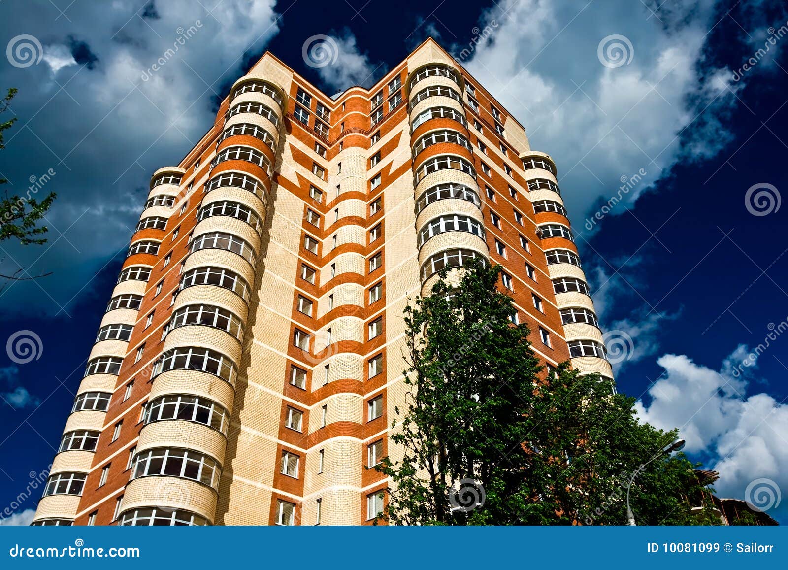 High building stock image. Image of apartments, city - 10081099