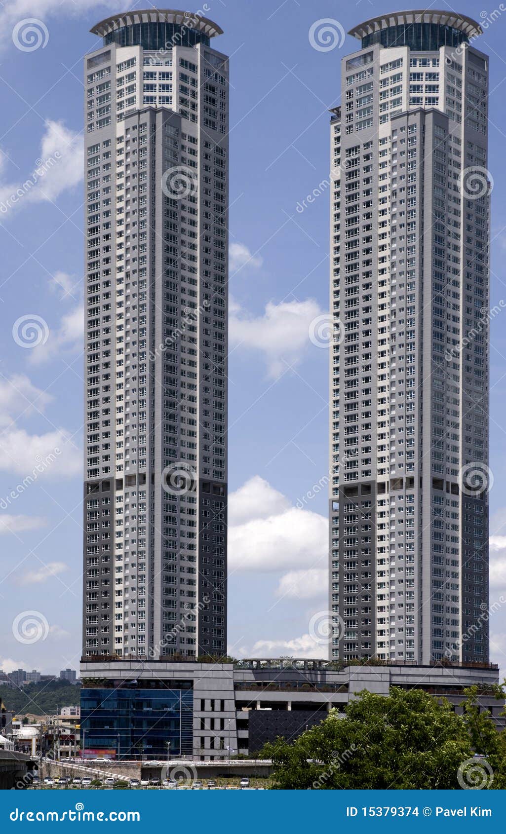 High building . stock photo. Image of constructions, industrial - 15379374