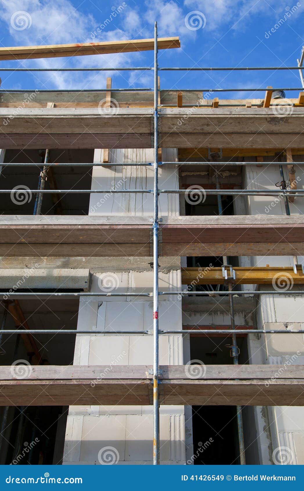 High-building construction stock image. Image of concrete - 41426549