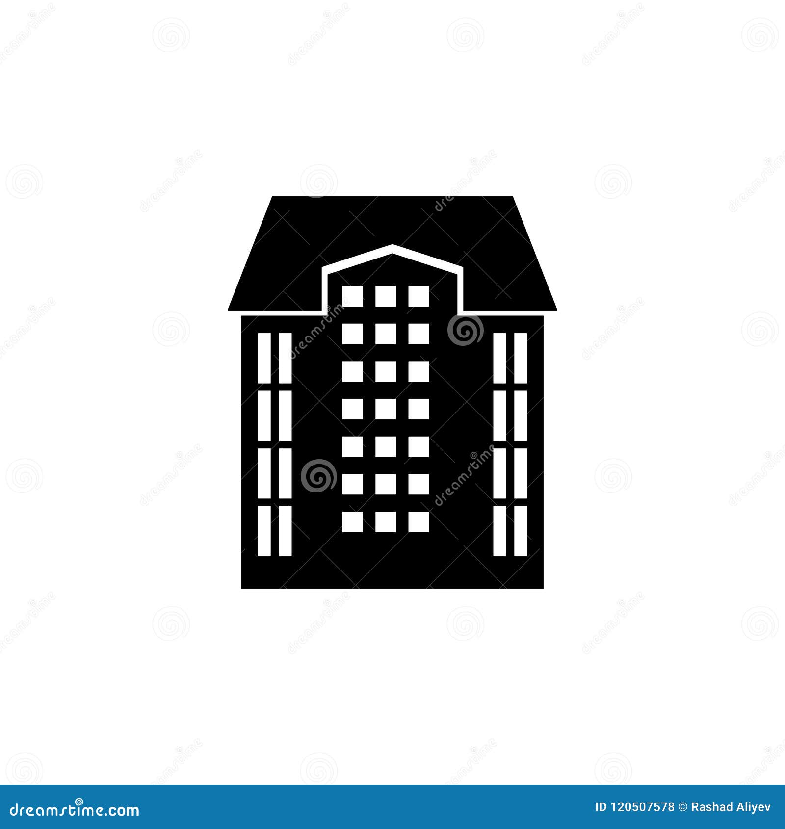 High Building Icon. Element of Building Icon for Mobile Concept and Web ...