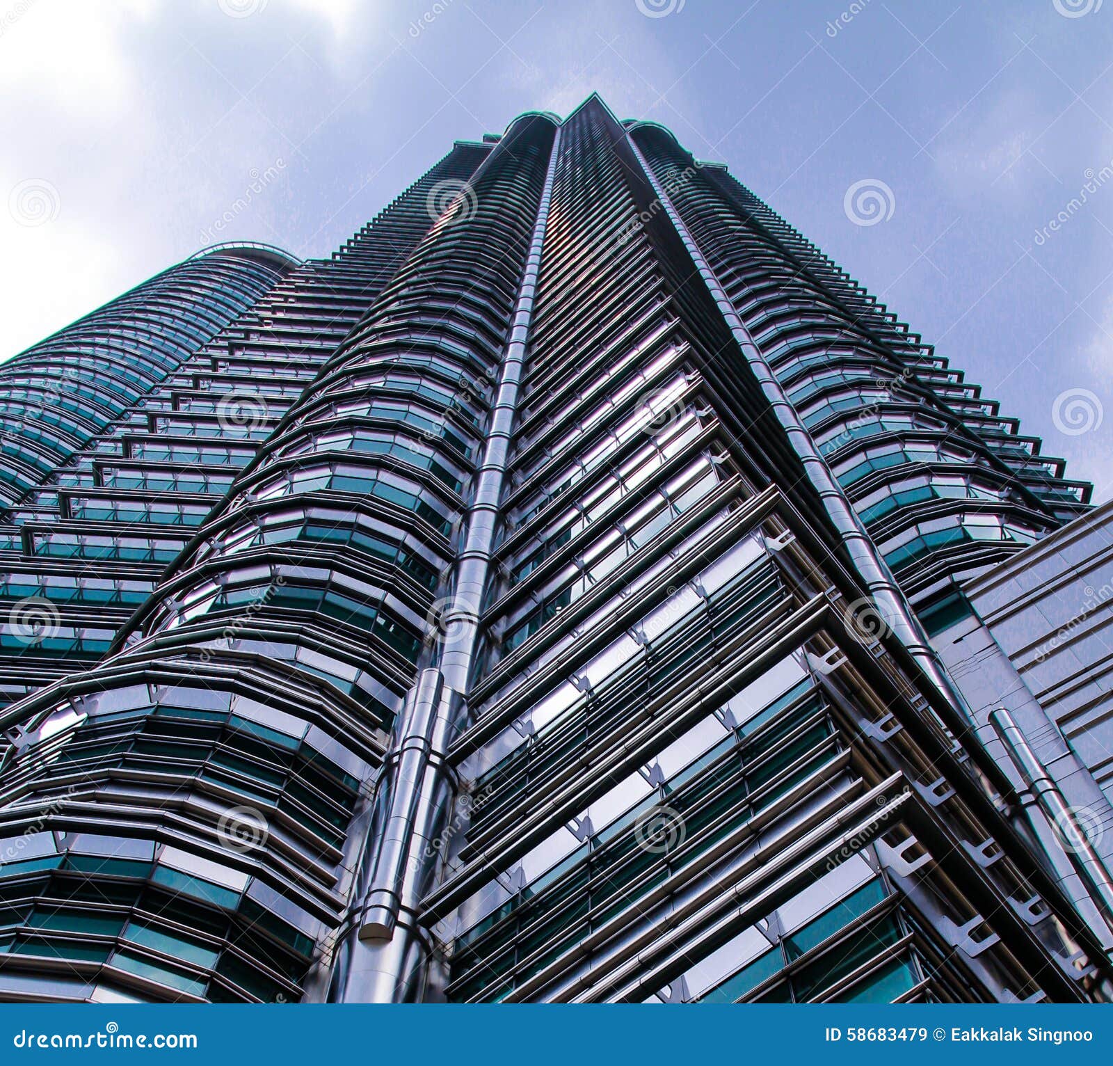 The High Building stock image. Image of mirror, nice - 58683479