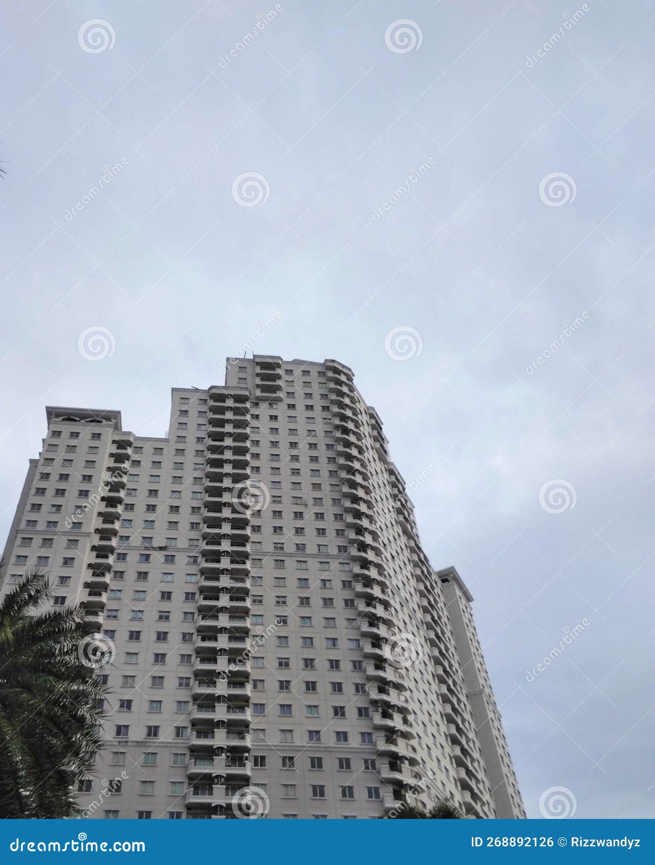 High Building in the Morning Stock Photo - Image of plaza, condominium ...