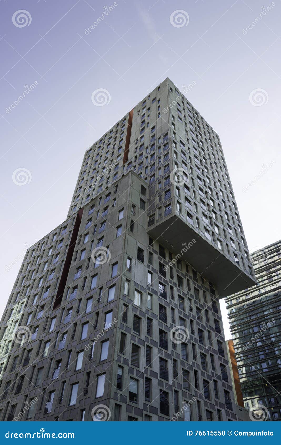 High building rotterdam stock photo. Image of office - 76615550