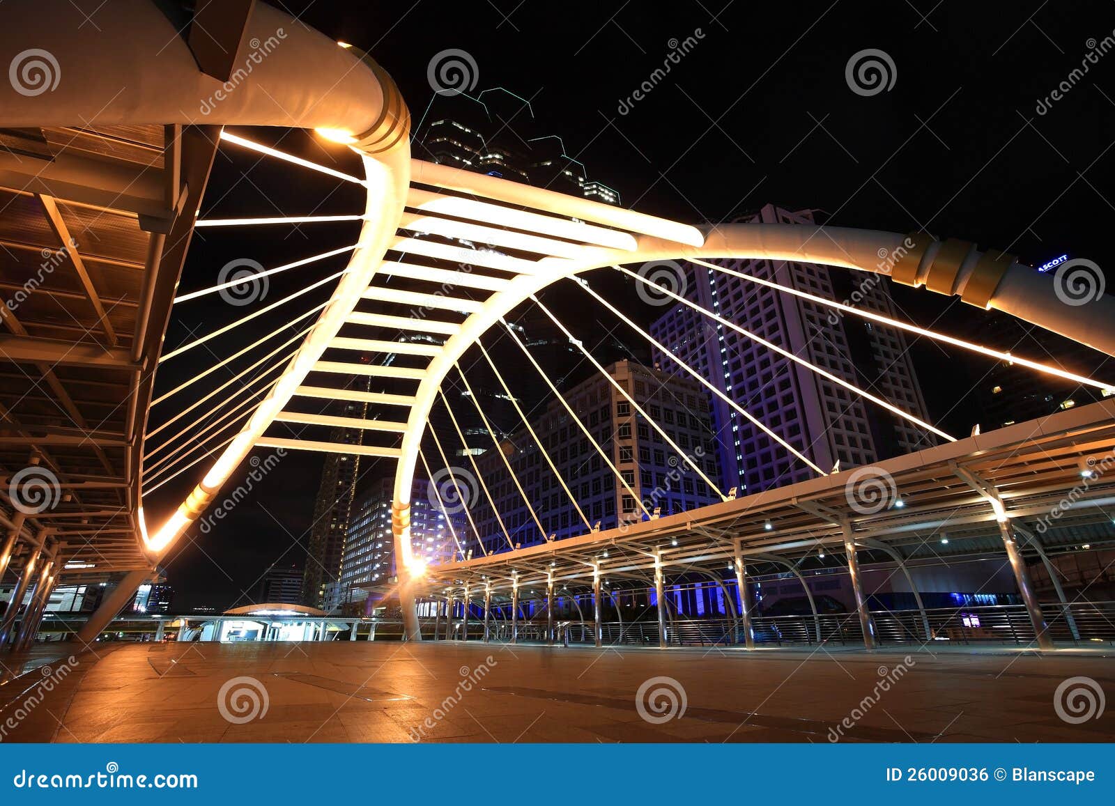 High Buildings and Public Sky Walk for Transit Editorial Photo - Image ...