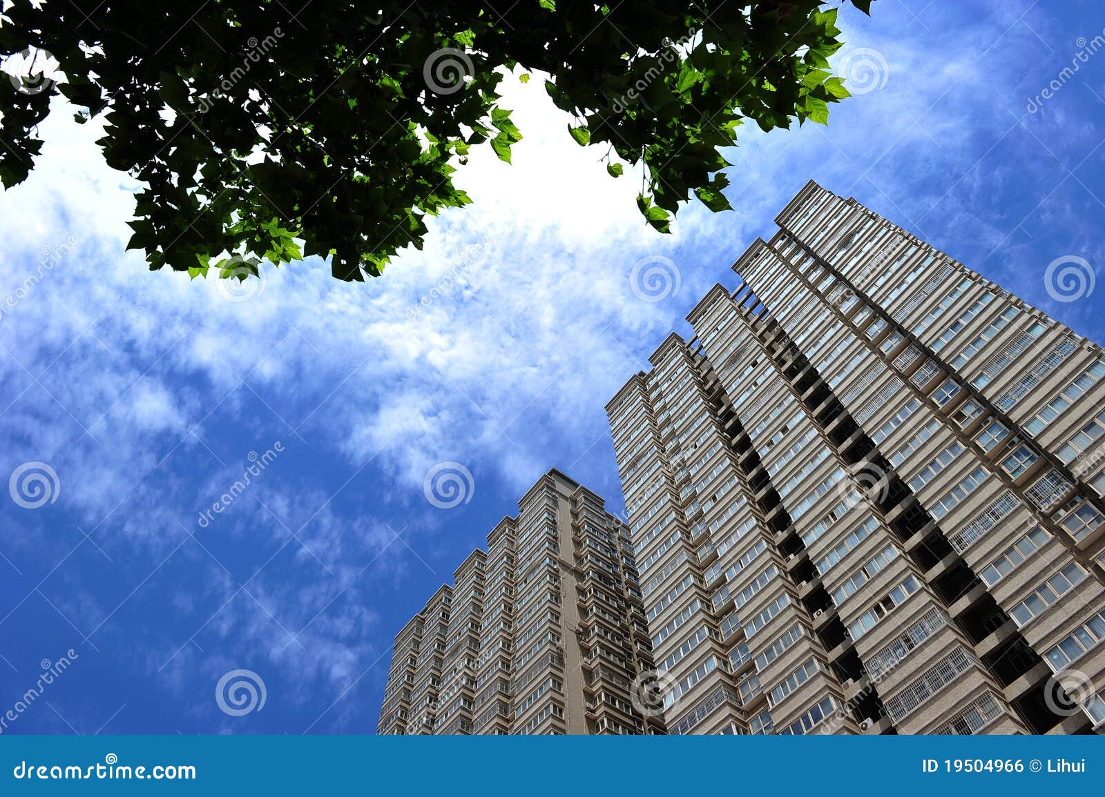 High bulidings stock photo. Image of building, blue, high - 19504966