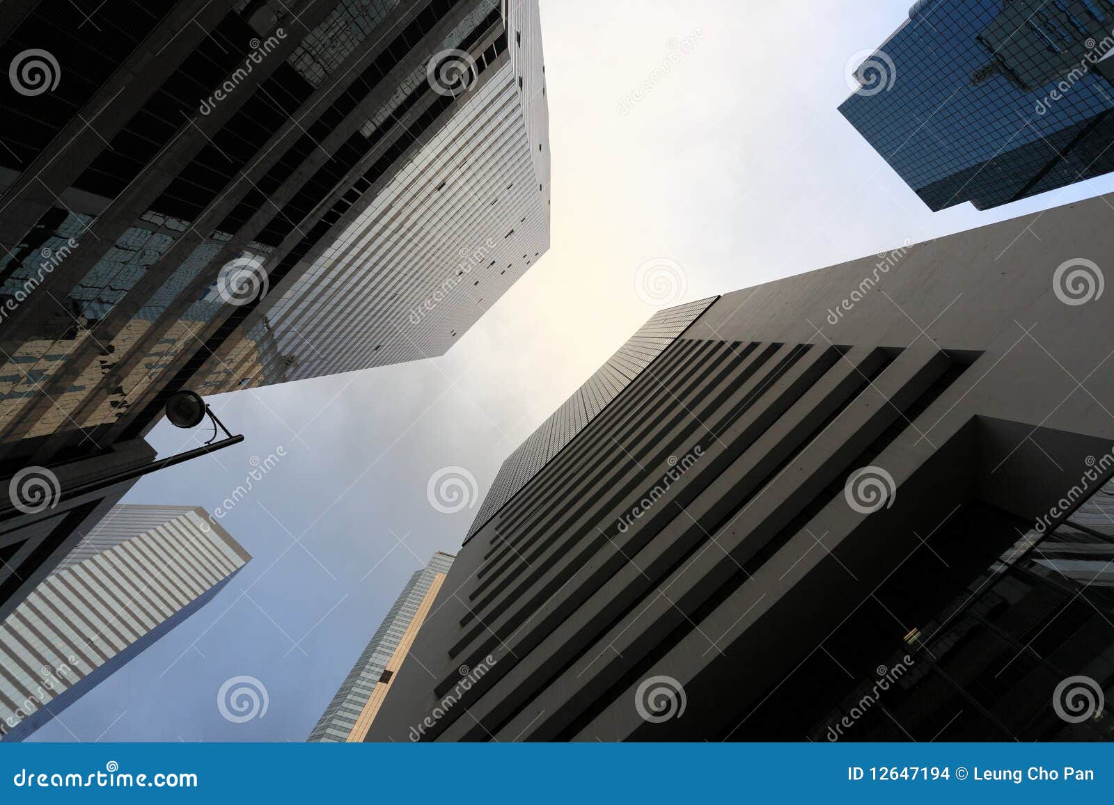 High business buildings stock photo. Image of mirror - 12647194