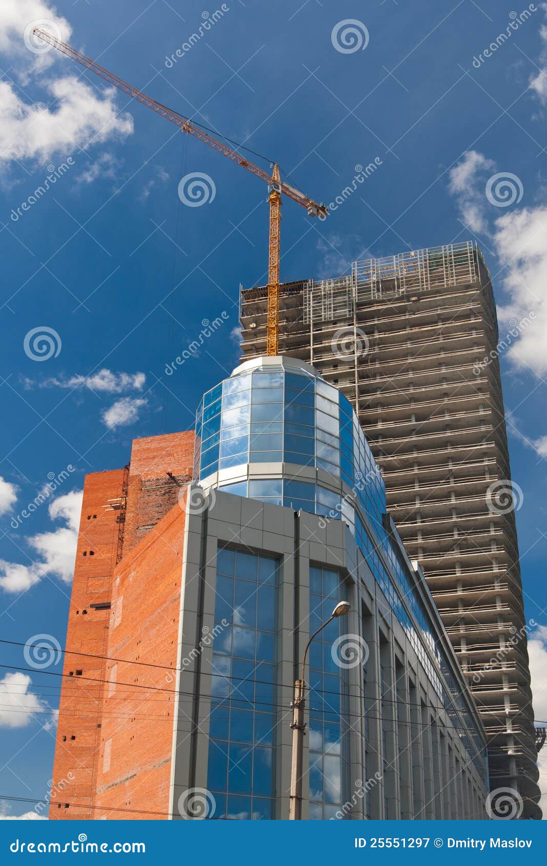 High business center stock image. Image of building, tower - 25551297