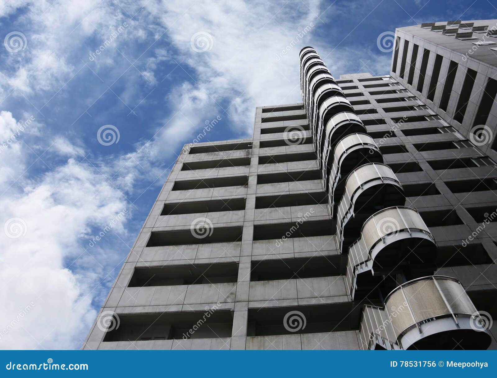 High Business Skyscraper or Building. Stock Photo - Image of future ...