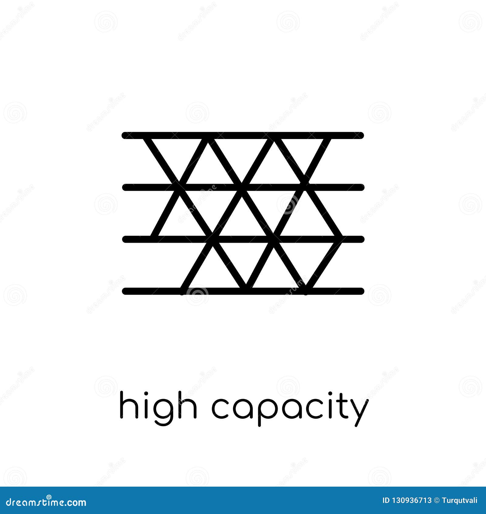 High Capacity Color Barcode Vector Icon On White Background. Flat ...