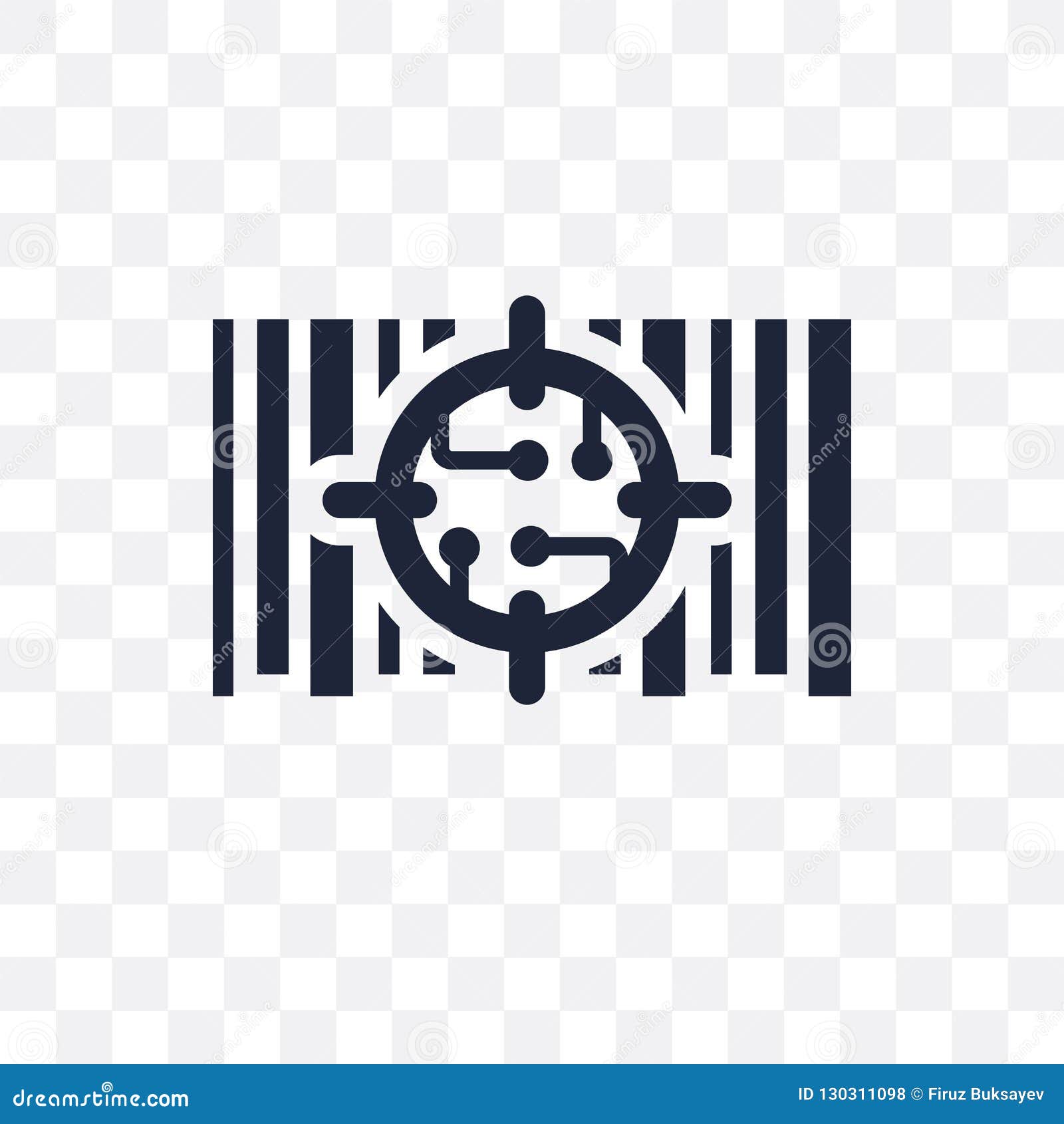 High Capacity Color Barcode Transparent Icon. High Capacity Colo Stock ...