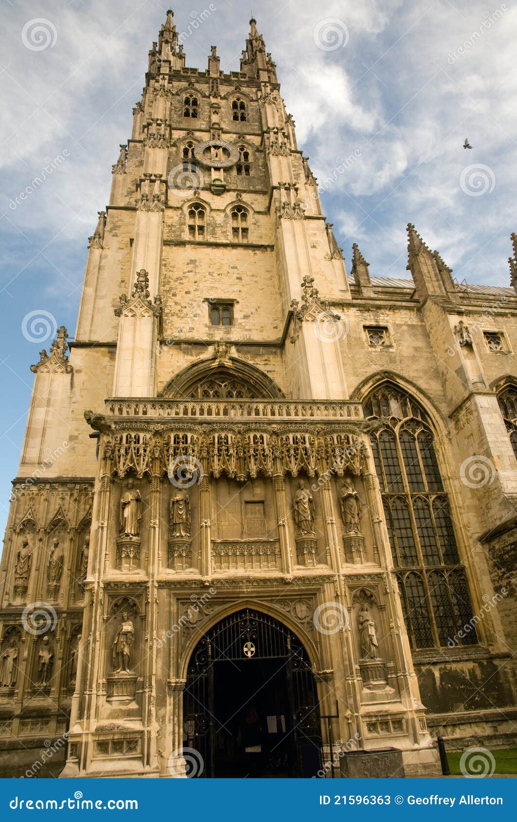 The high cathedral stock image. Image of spires, buildings - 21596363