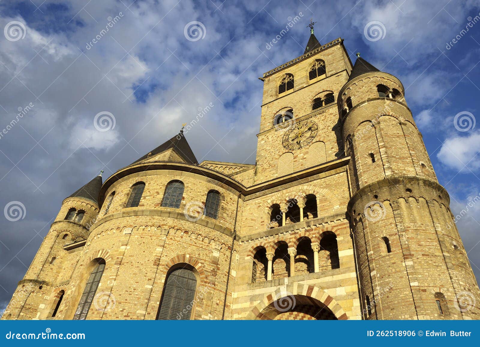 The High Cathedral of Saint Peter in Trier Stock Photo - Image of peter ...