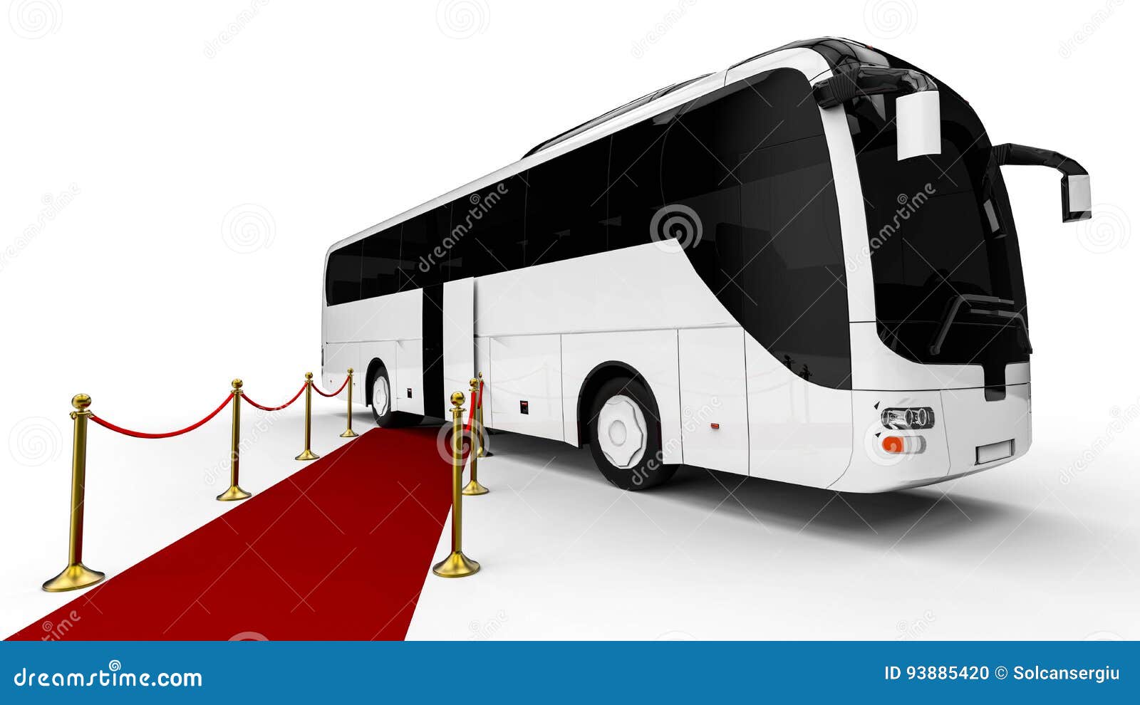 High Class Limousine With Private Jet Royalty-Free Stock Photo ...