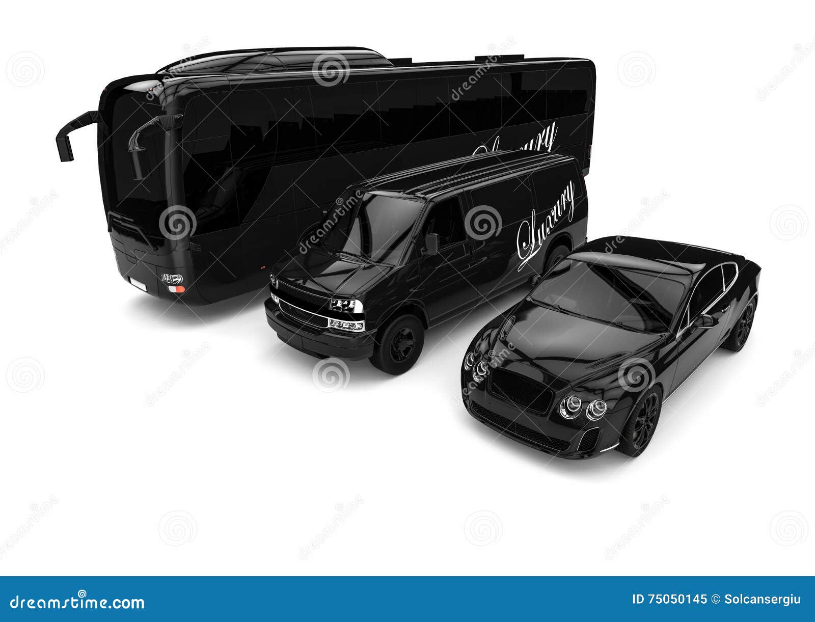 High Class Limousine With Private Jet Royalty-Free Stock Photo ...