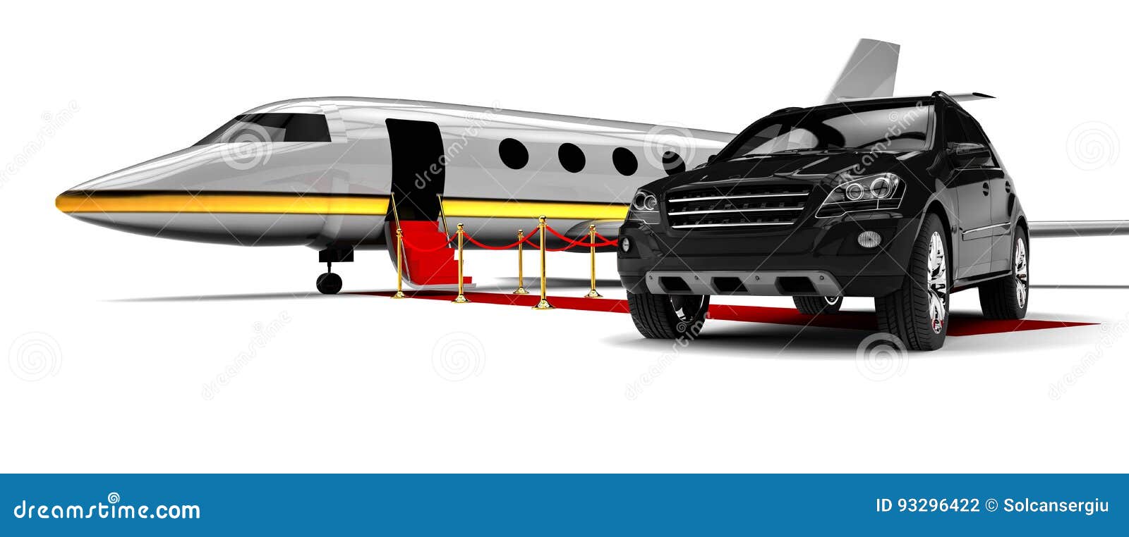 High class travel fleet stock illustration. Illustration of luxury ...