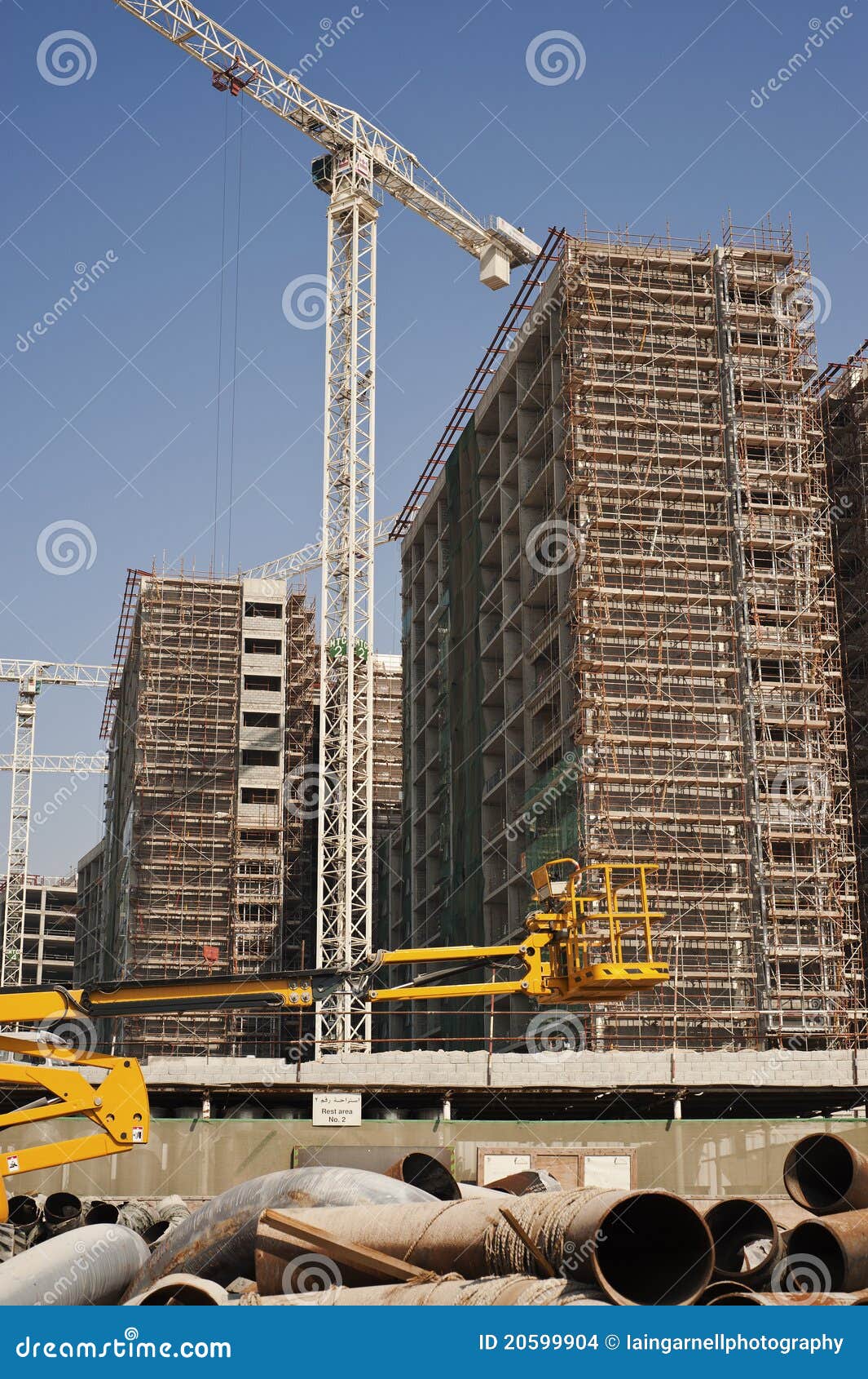 High Construction stock photo. Image of architecture - 20599904