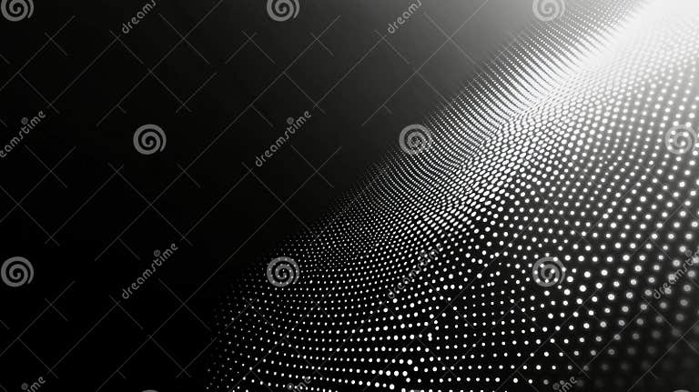High-contrast Abstract Halftone Gradient Background with Smooth ...