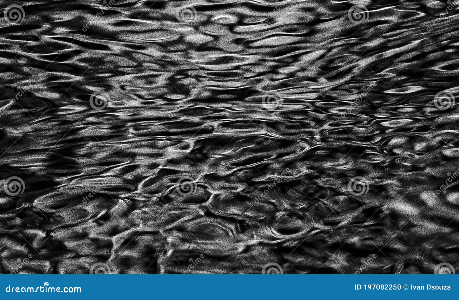 Fluid Texture Pattern in Black and White Stock Photo - Image of dark ...