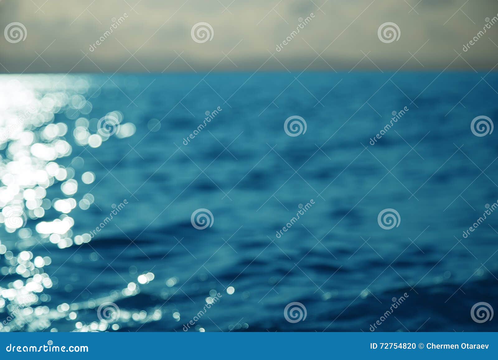 High Contrast Sea or Ocean Surface at Sunset Background Stock Photo ...