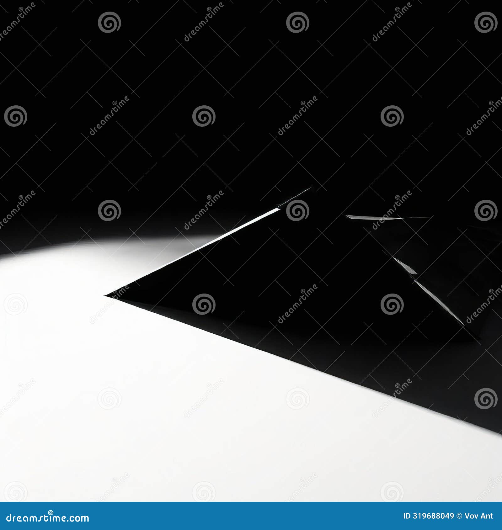 High Contrast Shadow a Shadow Effect with Sharp Edges and Stong Stock ...