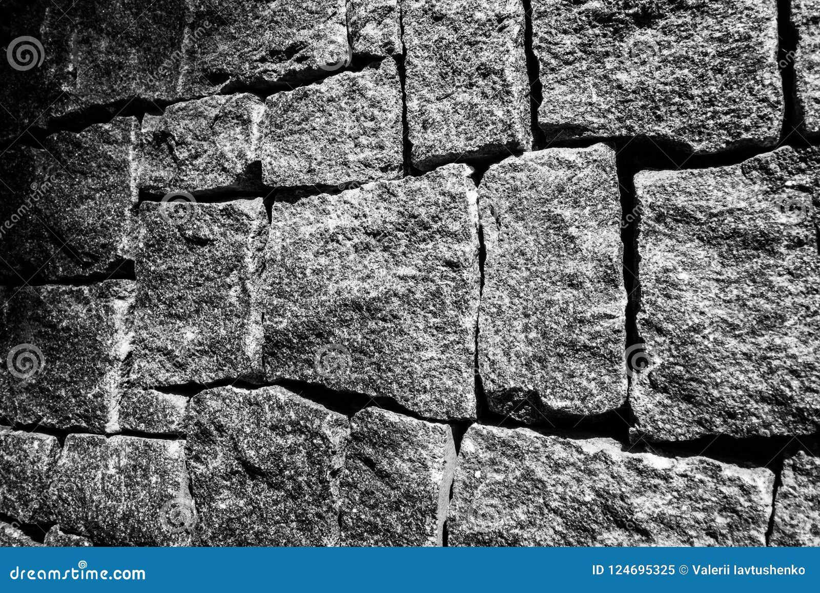 High Contrast Stone Texture in Sun Light Stock Image - Image of ...