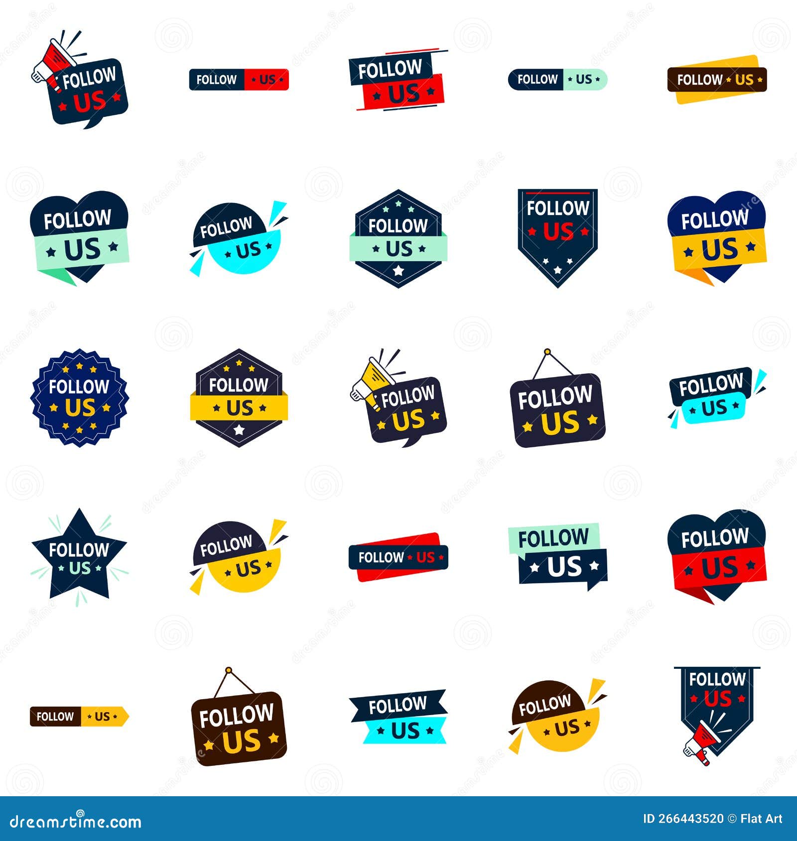 20 High-Converting Follow Us Banners for All Social Media Platforms ...