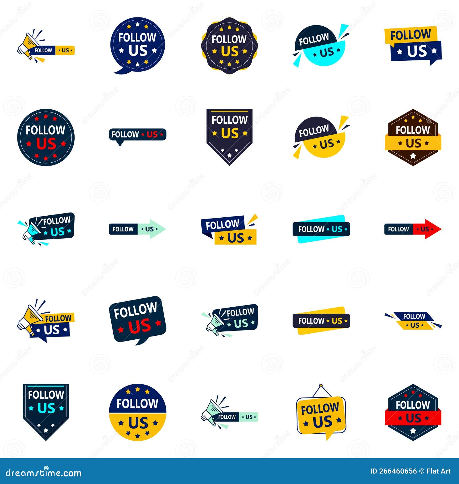 25 High-Converting Follow Us Banners for All Social Media Platforms ...