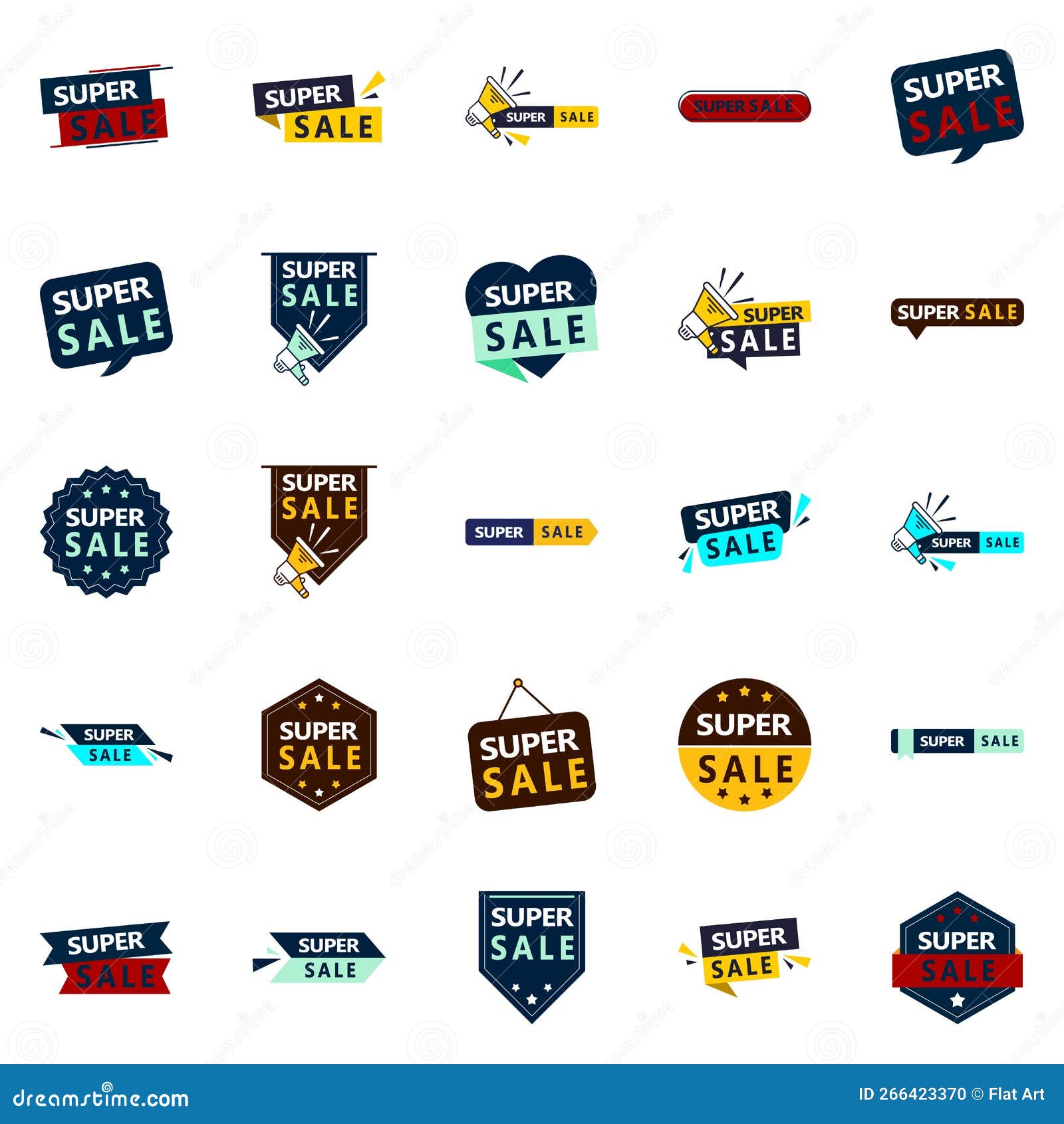 25 High-Converting Super Sale Graphic Elements for Digital Marketing ...