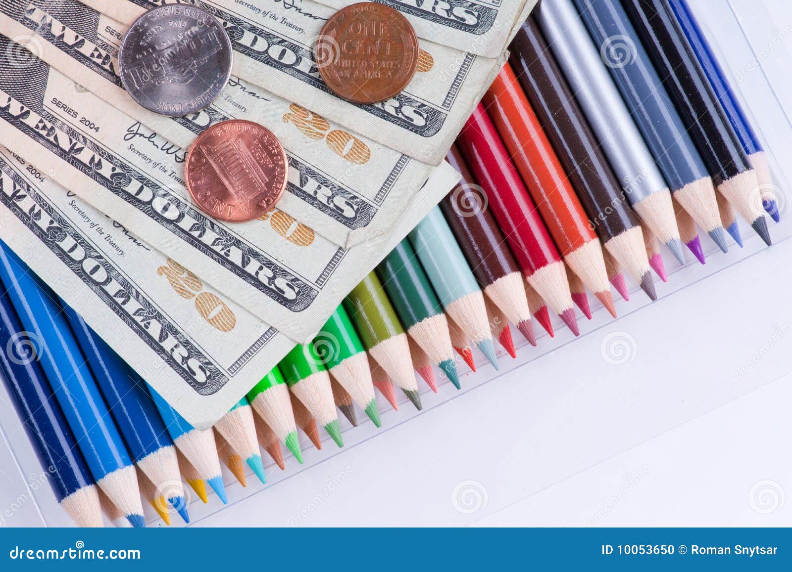 High Cost of School Supplies Stock Photo - Image of cost, education ...