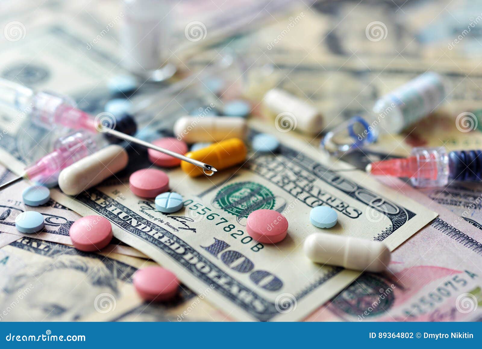 High Costs of Expensive Medication Concept Stock Photo - Image of ...