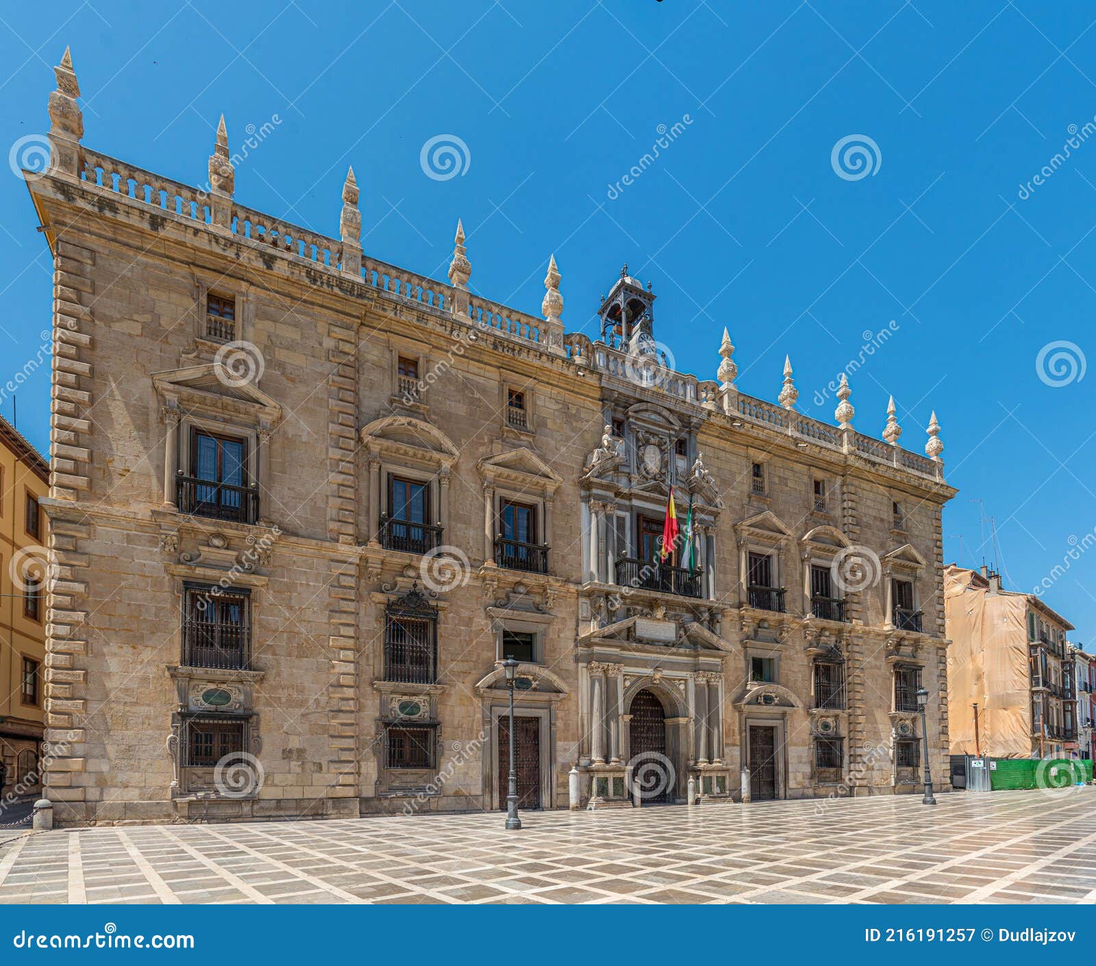 High Court of Justice in Spanish Town Granada Stock Image - Image of ...
