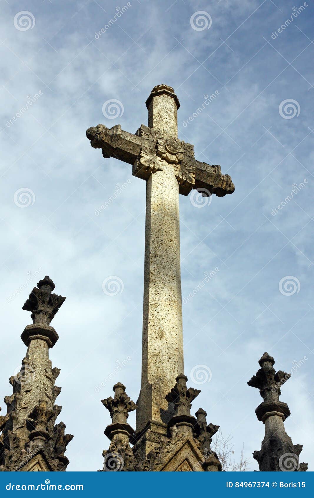 High cross stock photo. Image of symbol, stone, high - 84967374
