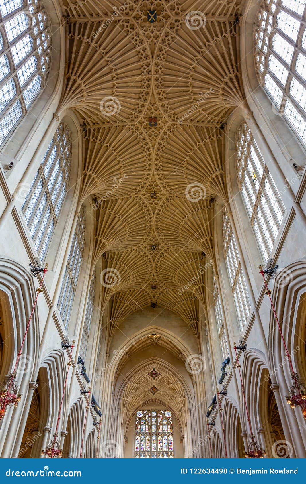High Decorative Church Ceiling Stock Photo - Image of decretive ...
