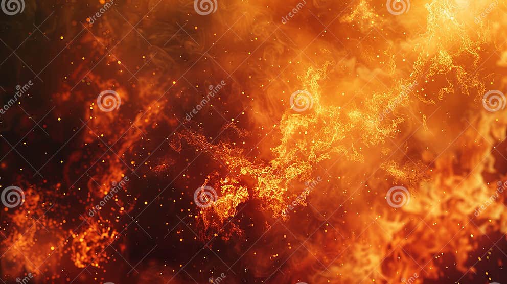 High Definition Cinematic Fire Explosion Effect Background Stock ...
