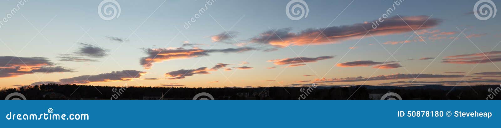 High Definition Cloudscape at Sunset Stock Photo - Image of definition ...