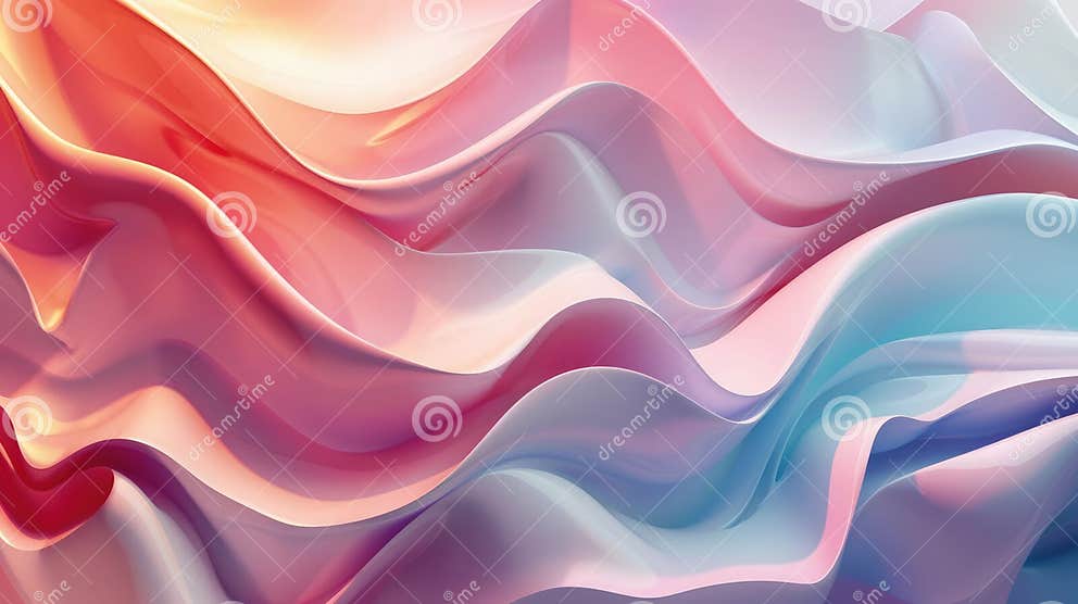 High Definition Dynamic 3D Geometric Waves Featuring Smooth Curves ...
