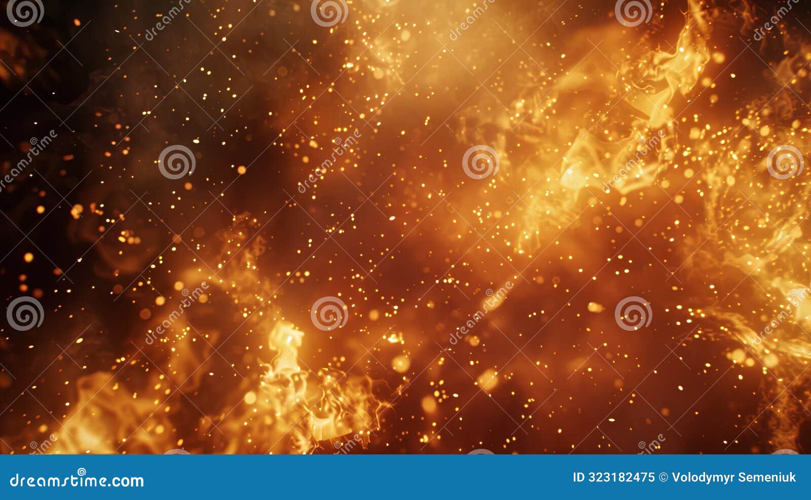 High Definition Fire Explosion Effect with Cinematic Texture Stock ...