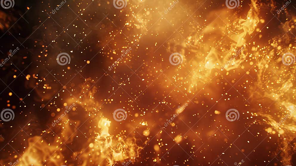 High Definition Fire Explosion Effect with Cinematic Texture Stock ...