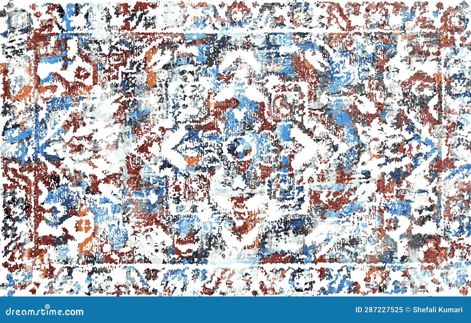 Carpet and Rugs Textile Design with Grunge and Distressed Texture ...